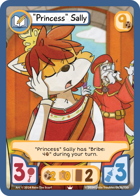 "Princess" Sally // Sally's Cushy Gig - Little Troubles