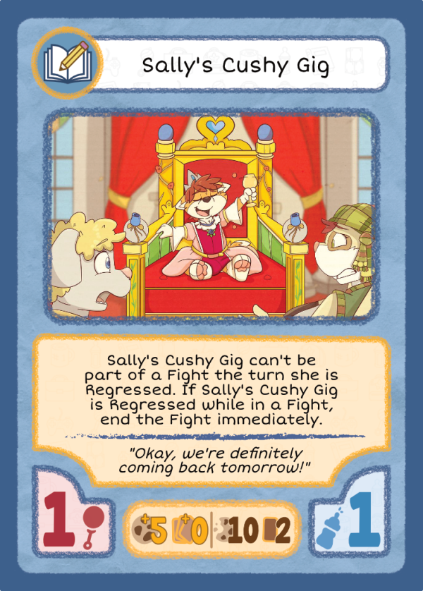 "Princess" Sally // Sally's Cushy Gig - Little Troubles