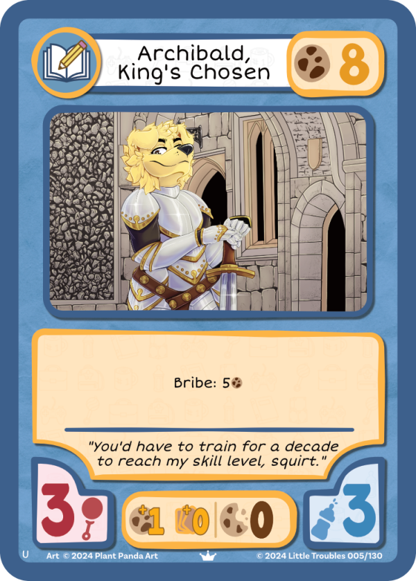 Archibald, King's Chosen // Archie, Shortstack Squire - Little Troubles