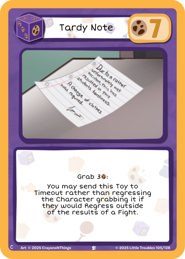 Tardy Note - Little Troubles